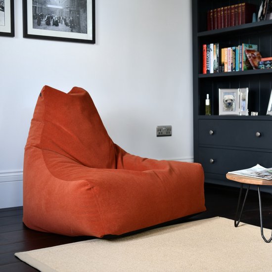 Extreme Lounging Indoor B Bag Mighty B Suede Rust Bol