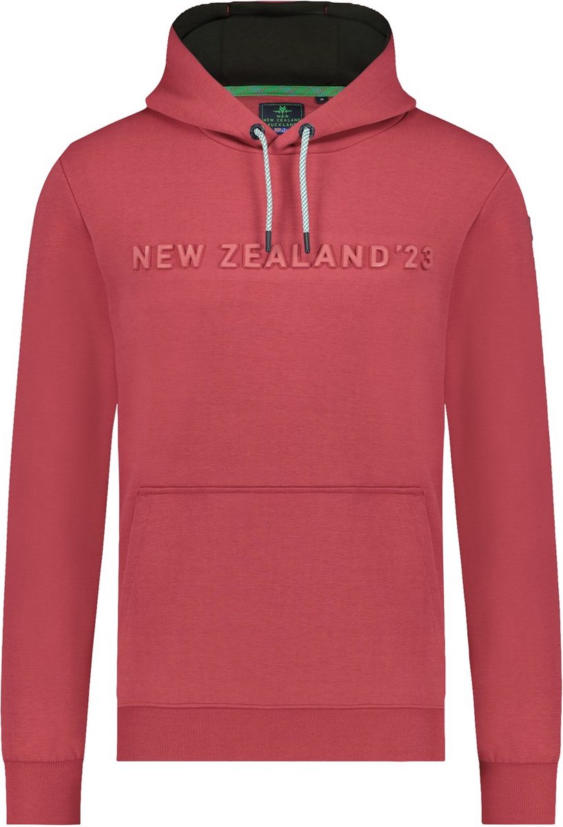 NZA New Zealand Auckland Lange mouw Trui - 22KN316 Oruru Rood (Maat: L ...