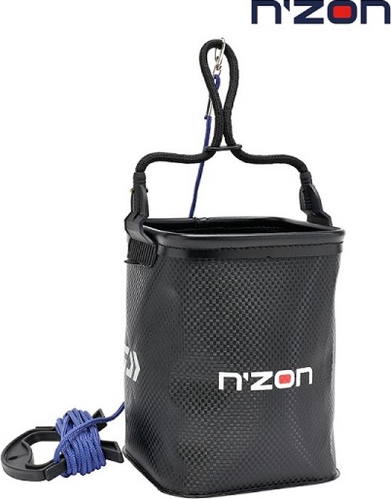 Daiwa N´ZON EVA Water Bucket - Opvouwbare Emmer - Zwart | bol