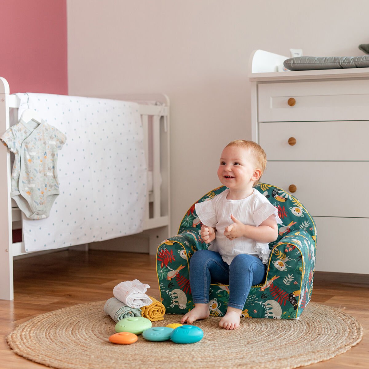 Bubaba by FreeON Kinderfauteuil - Peuterstoeltje - Kinderzetel - Jungle ...