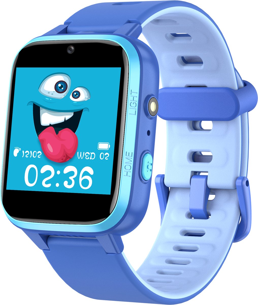 Belesy® YOUTH - Smartwatch Jongens – Kinder Horloge – Stappenteller ...