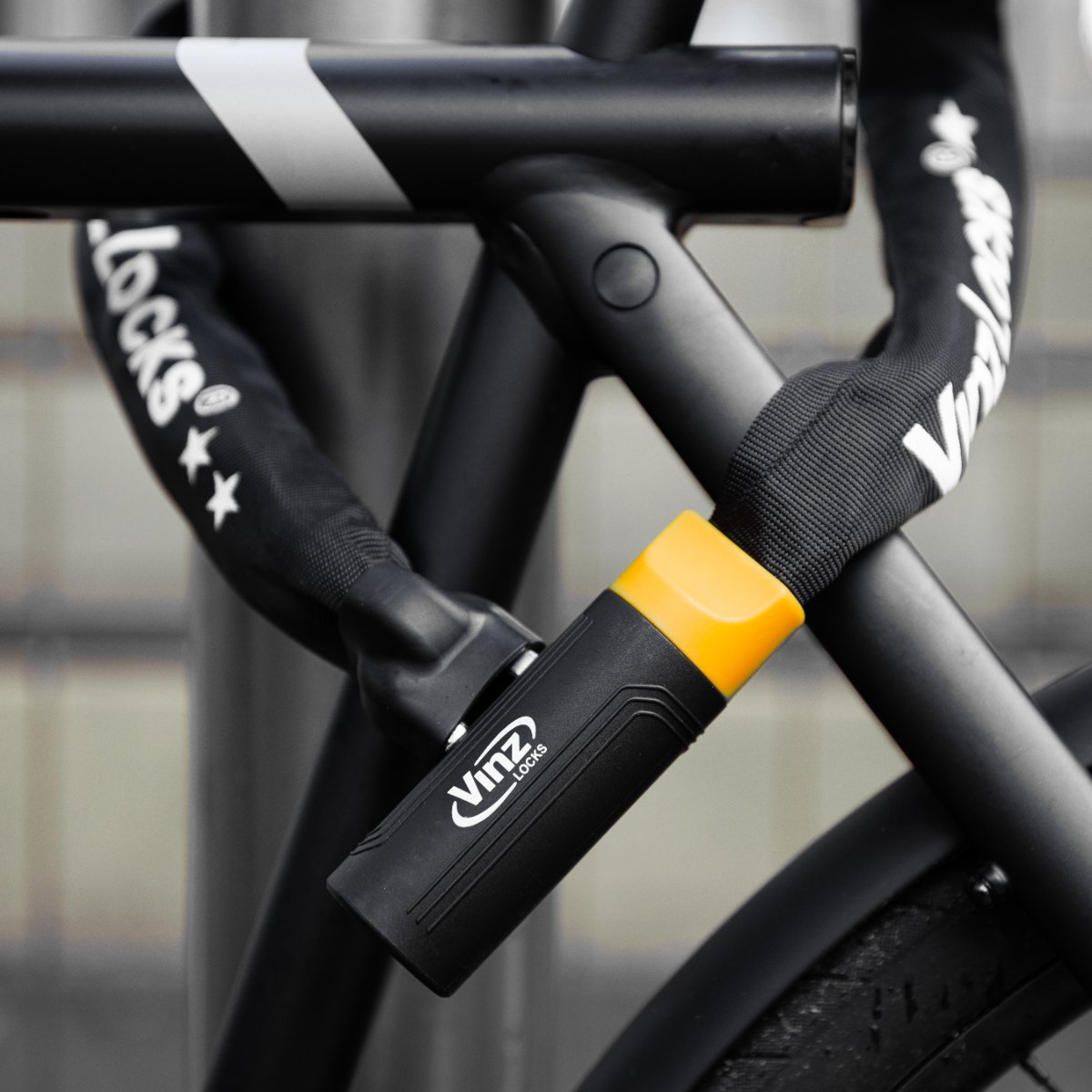 VINZ Salado Kettingslot / Fietsslot met Vaste Kop ART2 - 150cm | bol.com