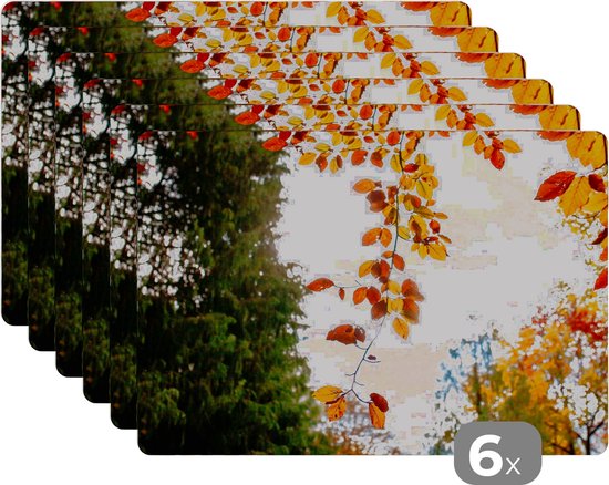 Set de table - Napperons en plastique - Automne - Feuilles - Nature ...