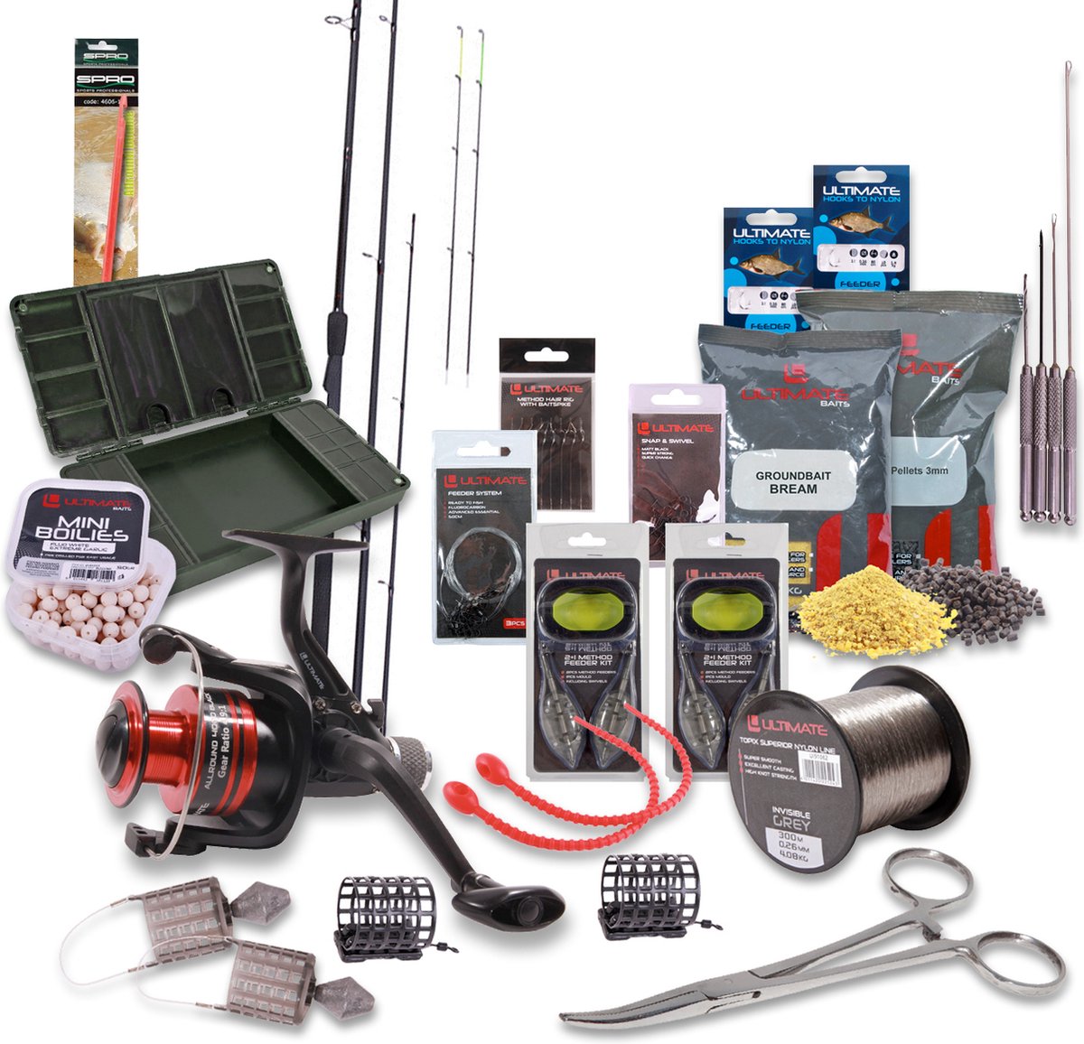 Ultimate Mega Feeder Set | Witvis set | bol.