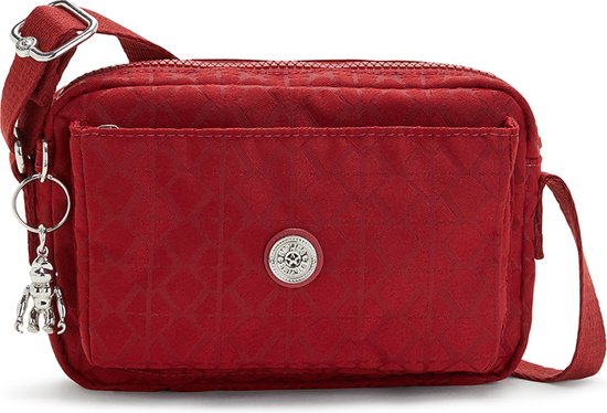 Kipling Abanu Mini Crossbody Signature Red | bol.com