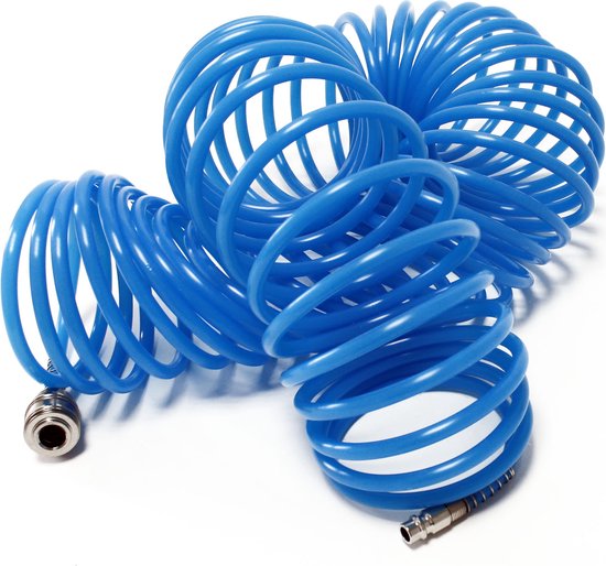 Tuyau d'air pneumatique 20m Tuyau de pression d'air Tuyau spiralé Air ...