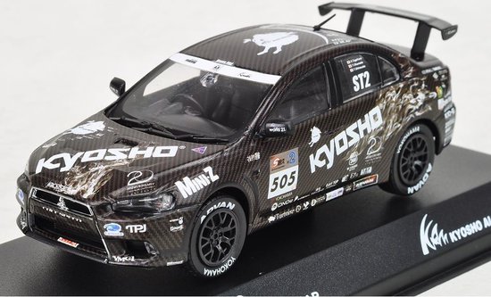 Mitsubishi Lancer Evolution X Alice Motors Test Car - 1:43 - Kyosho ...