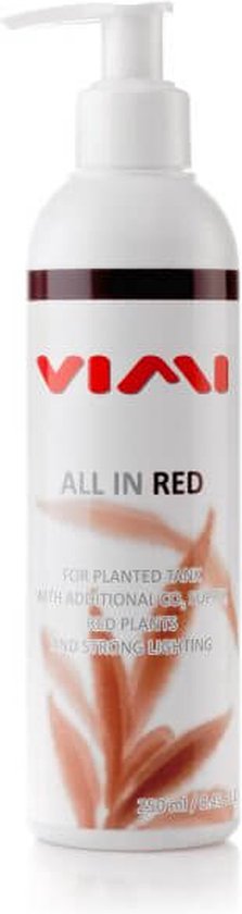 VIMI All in red - Plantenvoeding voor rode Aquarium Planten - Inhoud: 5 ...