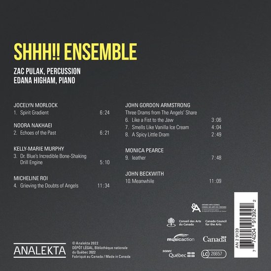 Shhh!! Ensemble - Meanwhile (CD), Shhh!! Ensemble | Muziek | bol