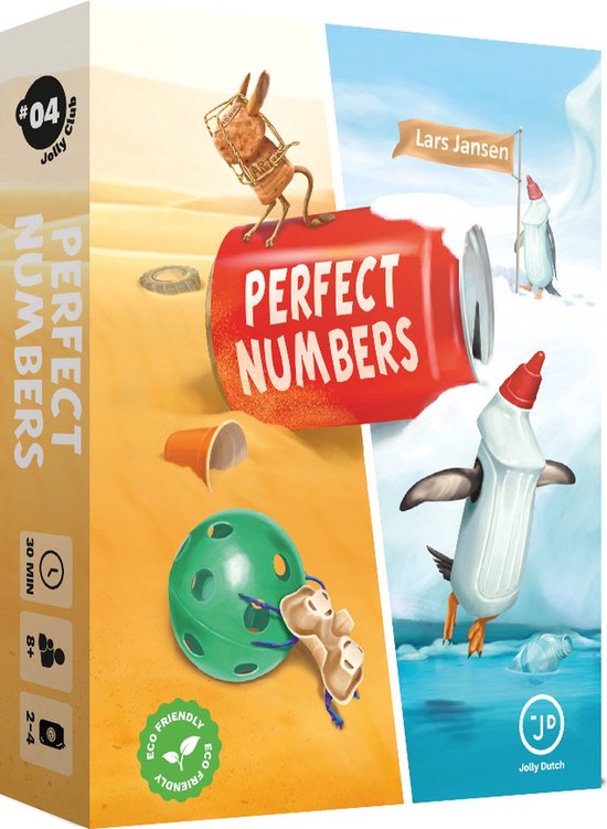 Perfect Numbers - Kaartspel - Jolly Dutch | Games | bol