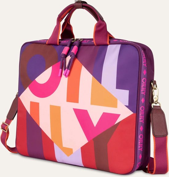 Oilily Dames Laptoptas / Werktas / Aktetas - Graphic - Multicolor - 13 ...