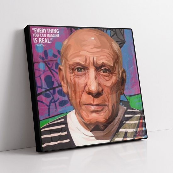 PABLO PICASSO VER2 pop art schilderij | bol
