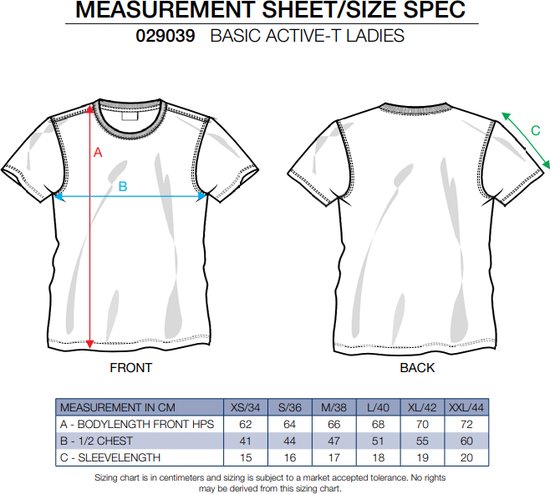 Clique Basic Active-T Women 029039 - Zwart - XS | bol