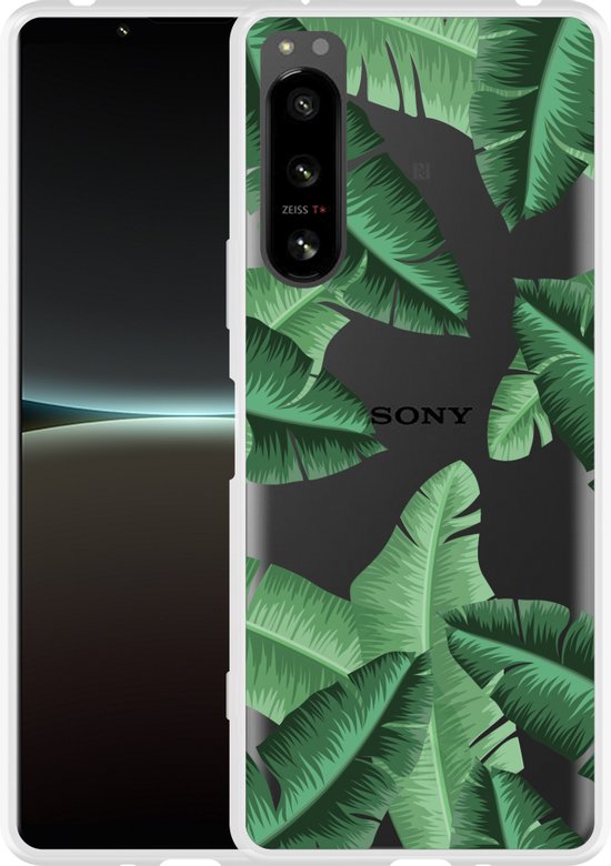 Sony Xperia 5 IV Hoesje Palm Leaves Designed by Cazy | bol.com