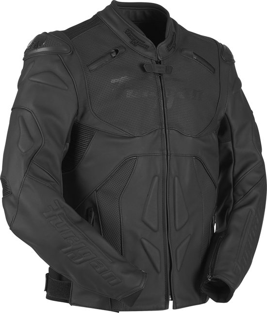 FURYGAN GHOST BLACK MOTORCYCLE JACKET 2XL - Maat - Jas | bol