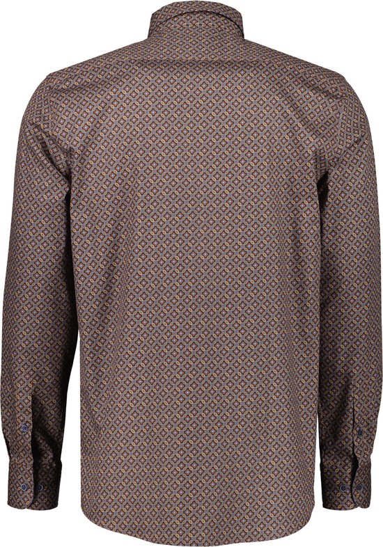 Jac Hensen Overhemd - Modern Fit - Bruin - 4XL Grote Maten | bol.com