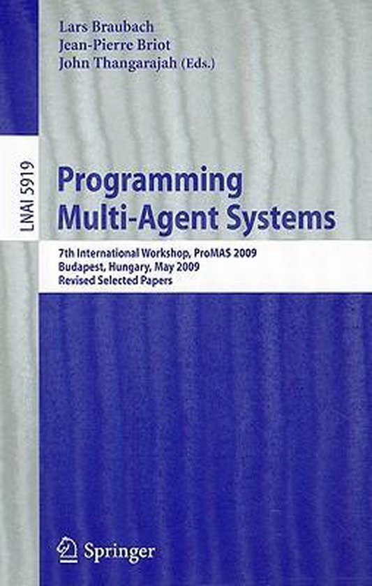Programming Multi-Agent Systems | 9783642148422 | Boeken | bol.com