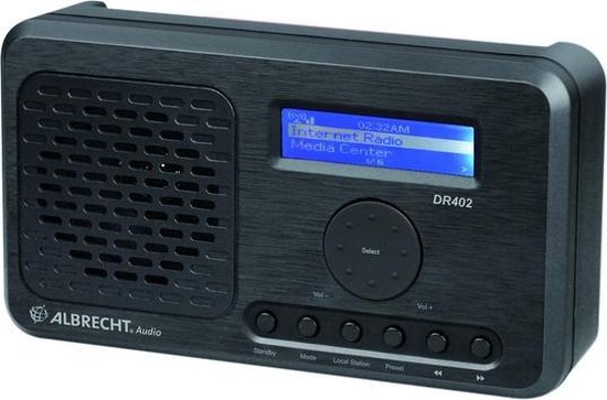 Albrecht.Audio DR-402 internet en FM radio WIFI | bol