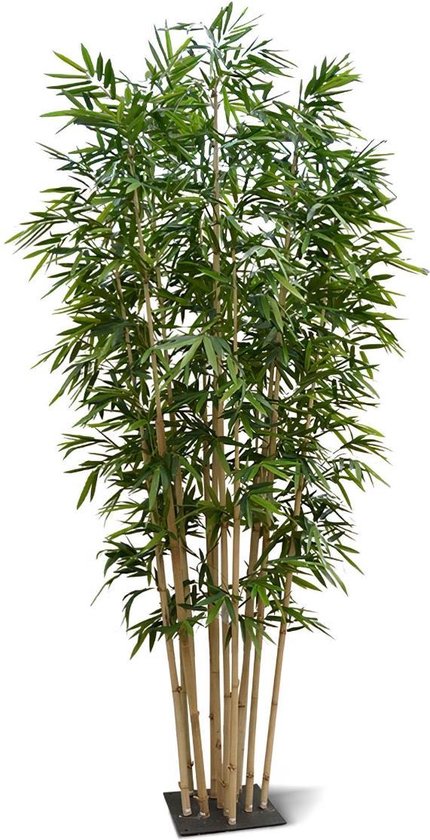 Bamboe deluxe kunstboom op plaat 400cm | bol.com