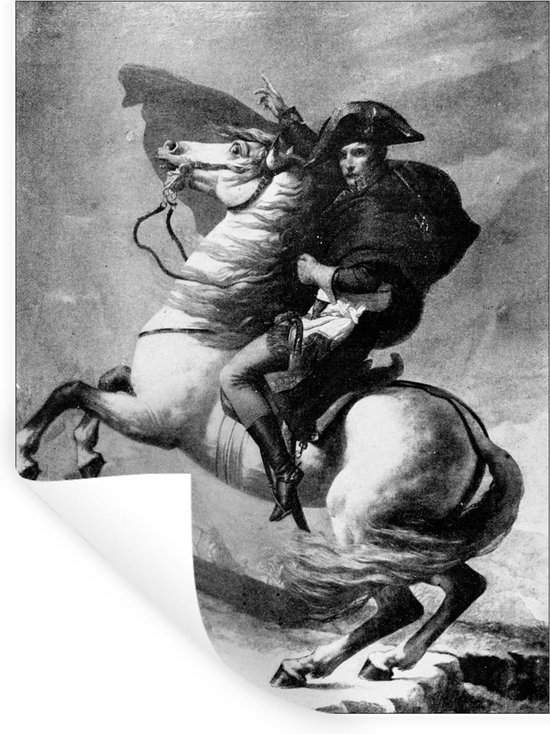 Sticker Muursticker illustration Napoleon Bonaparte - Illustration de ...