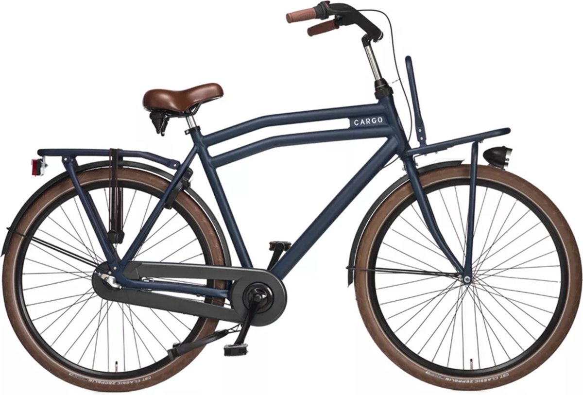Avalon Cargo - Fiets - Mannen - Blauw - 53 cm | bol.com