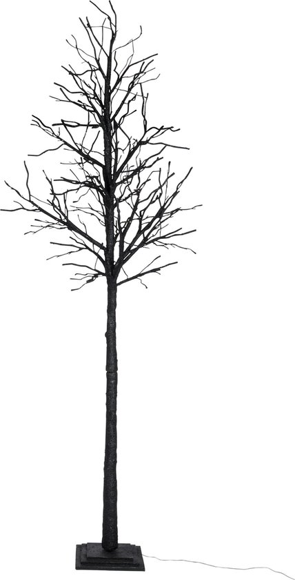 J-Line Boom Kaal Led Glitter 150 Warm Wit | bol.com