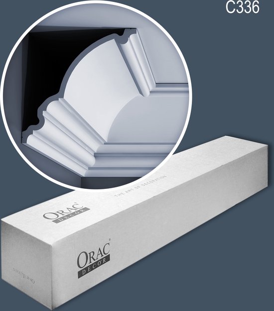 Orac Decor C336 LUXXUS 1 carton complet 6 Corniches Moulures Cimaises 12m | bol