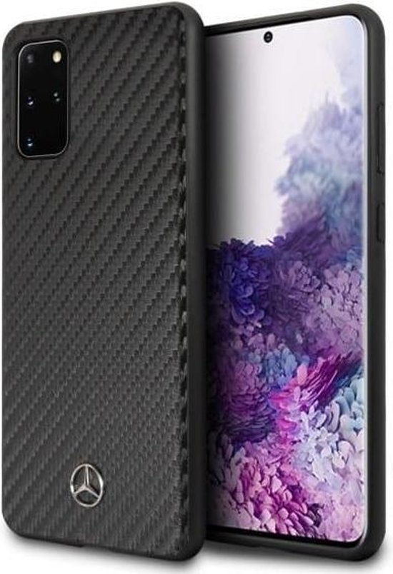 Samsung Galaxy S20+ Backcase hoesje - Mercedes-Benz - Effen Zwart ...