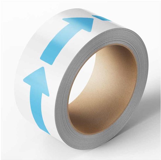 Beschrijfbare pijl stickers - zelfklevend papier - 35 x 25 mm - 500 ...