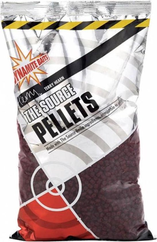 Dynamite Baits Source Pellets - 6mm - 900g - Bruin | bol