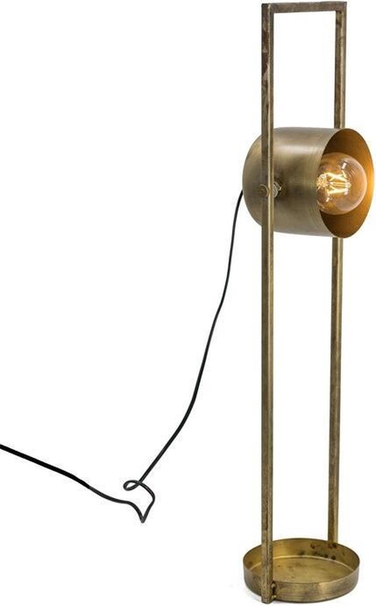 Bureaulamp metaal - gouden bureaulamp - gold - Kolony | bol.com
