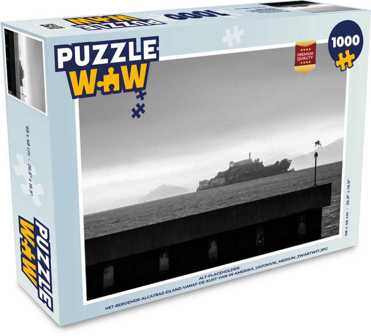 Puzzle Alcatraz 1000 pièces - alt-placeholder:... | bol.com