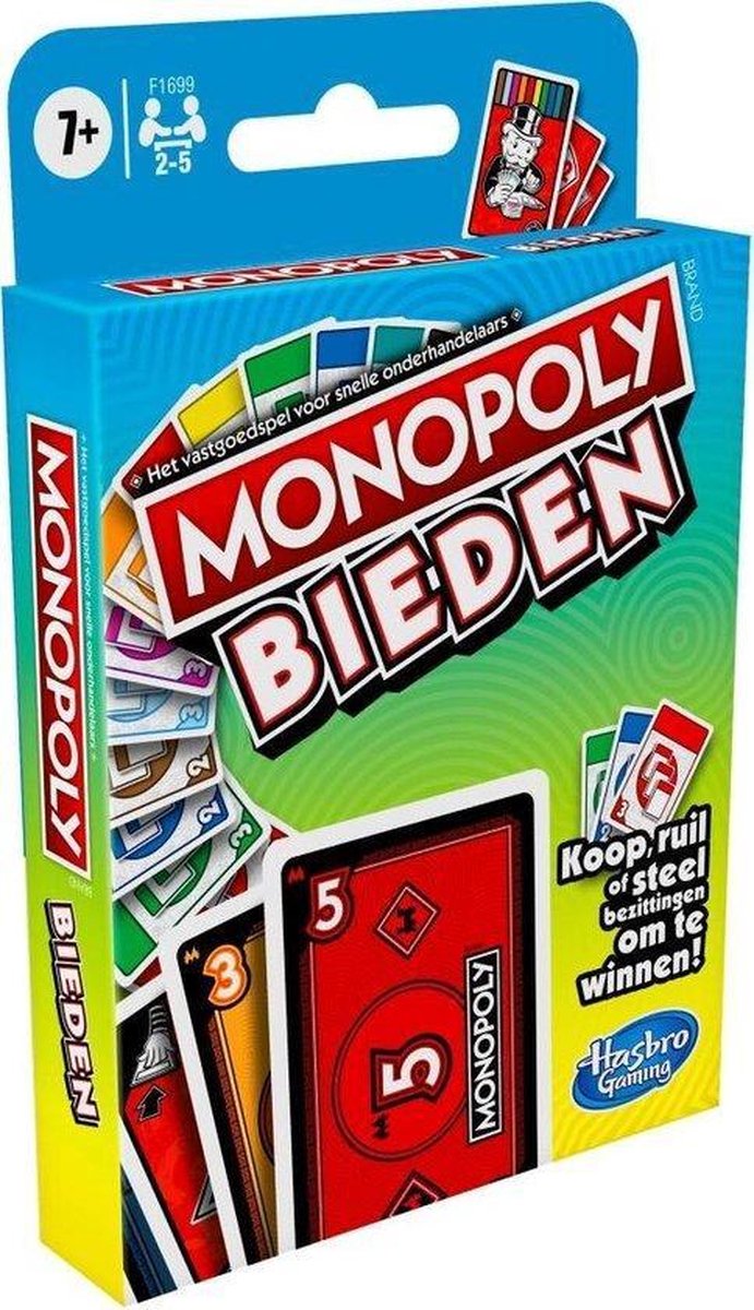 Monopoly Bieden - Kaartspel | Games | bol.com