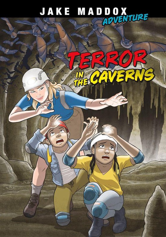 Jake Maddox Adventure - Terror in the Caverns (ebook), Jake Maddox ...