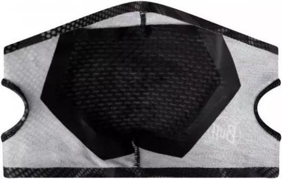 BUFF® Face Mask Solid Black - Mondmasker | bol