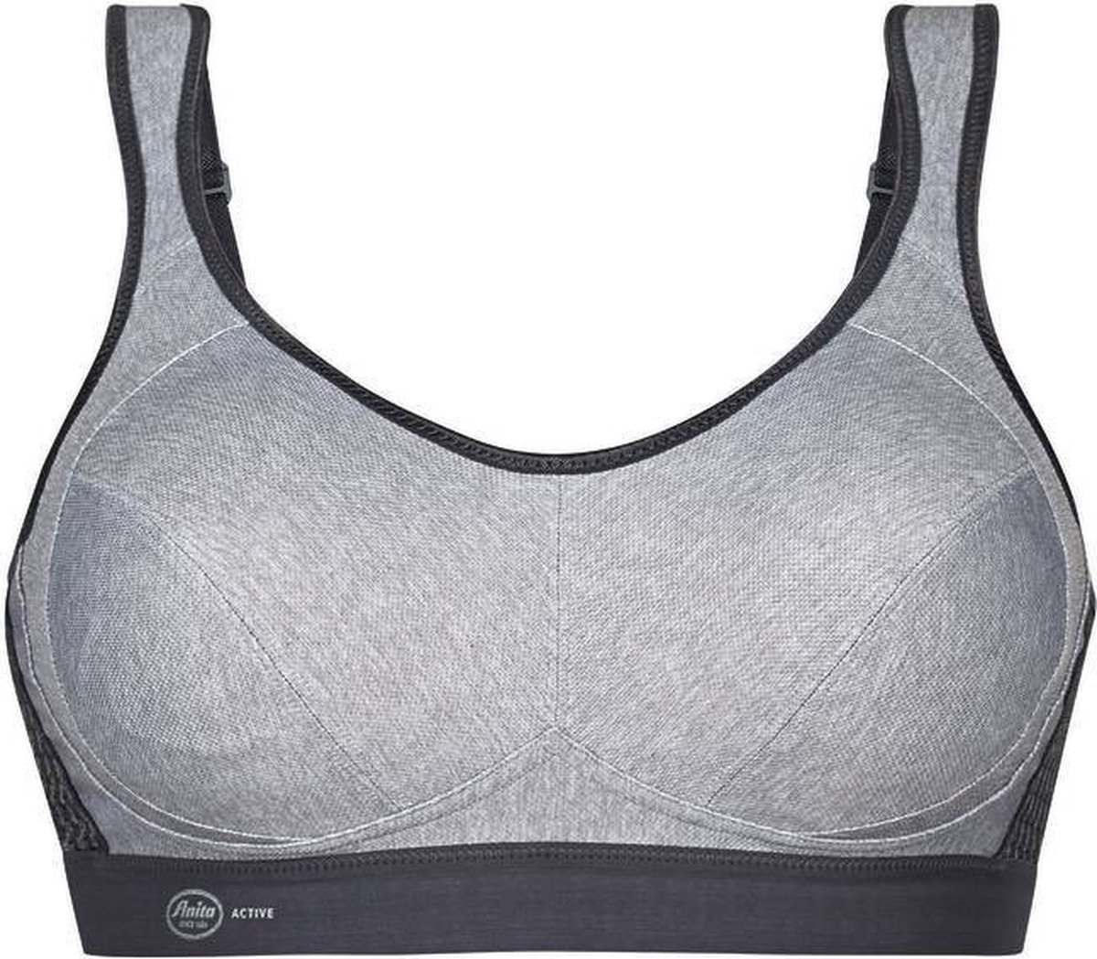 Anita Active Extreme Control Sport Bh 5527 254 Heather Grey - maat EU 90G / FR 105G | bol.com