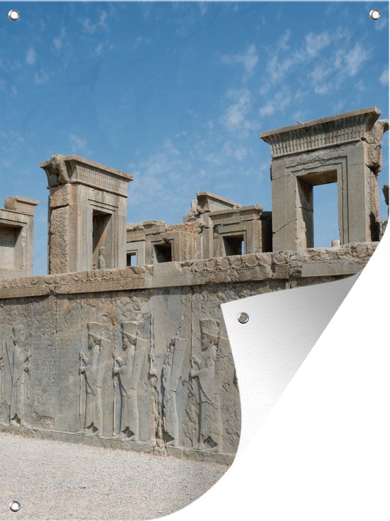 Tuinschilderij Meerdere restanten van de hoofdstad van het Perzische ...