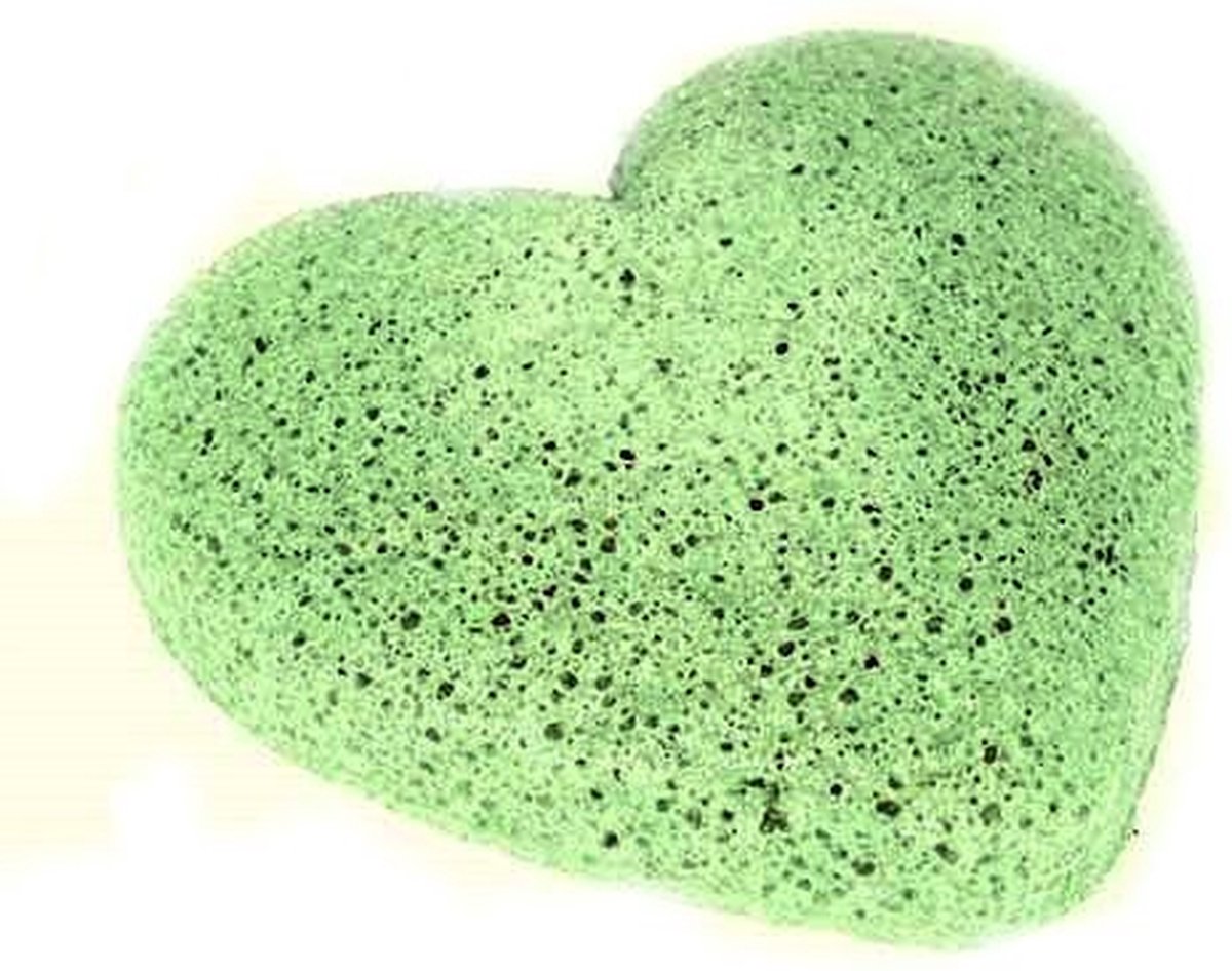 Konjac Spons Hart Groen | bol.com
