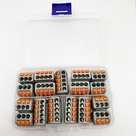 DW4Trading Assortimentdoos Lasklemmen voor massieve en soepele ...