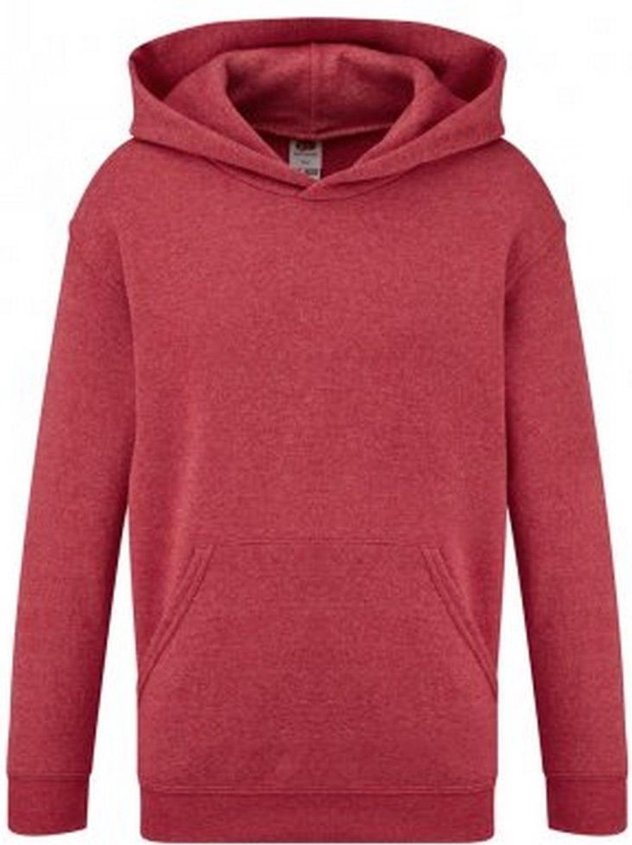 Fruit of the Loom Classic Sweatshirt met capuchon voor kinderen ...