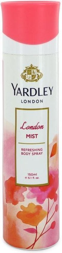 London Mist by Yardley London 150 ml - Refreshing Body Spray | bol