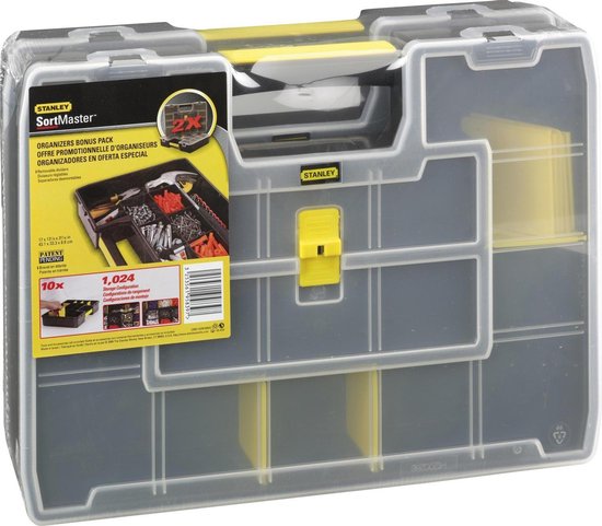 Sortmaster organizer - duopack - Stanley | bol