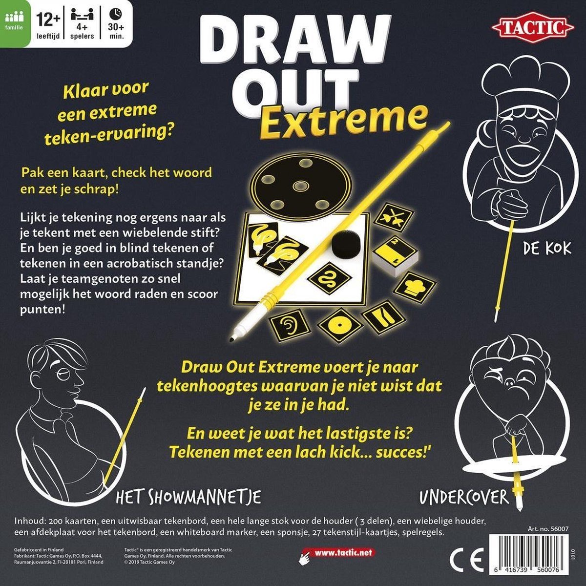 Tactic Draw Out Extreme Jeu de société Motricité fine (dextérité ...