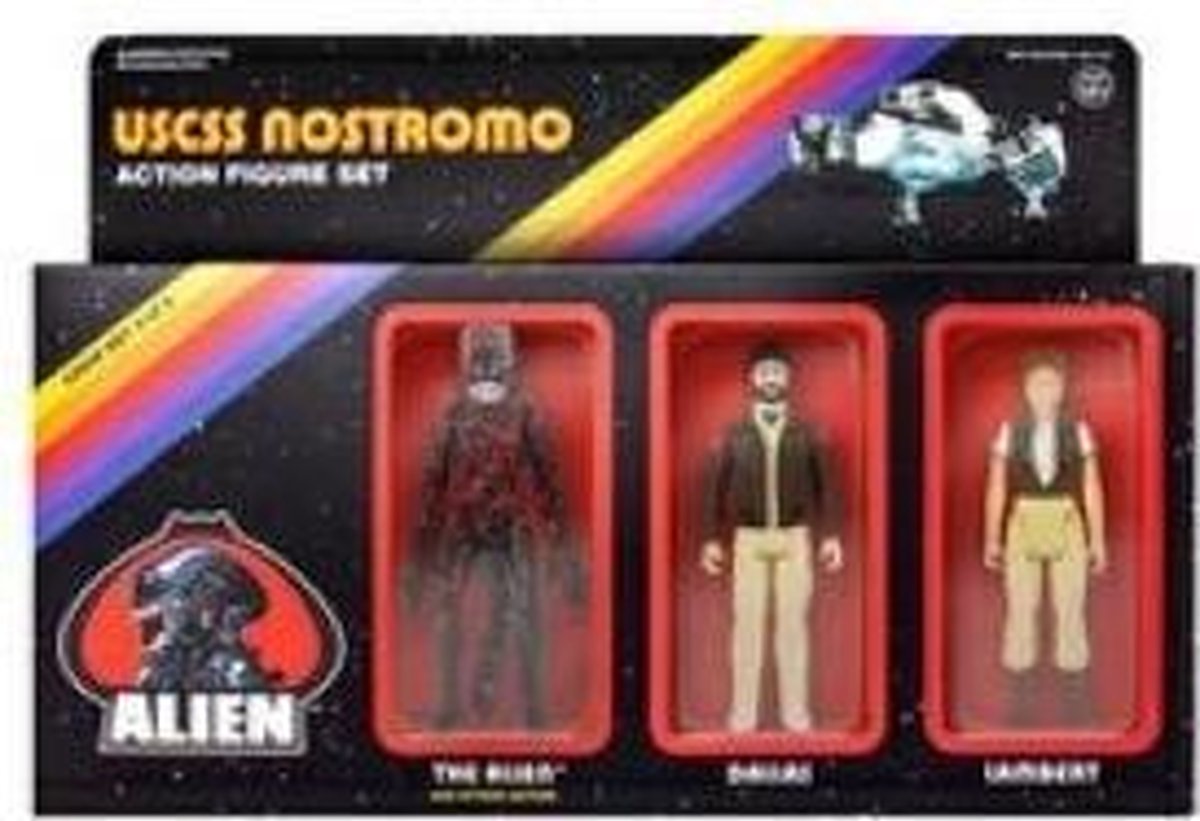 Alien: Pack C - 3.75 inch ReAction Figure 3-Pack | bol.com