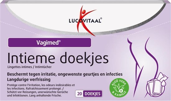 Lucovitaal Vagimed Intieme Doekjes 20 stuks | bol