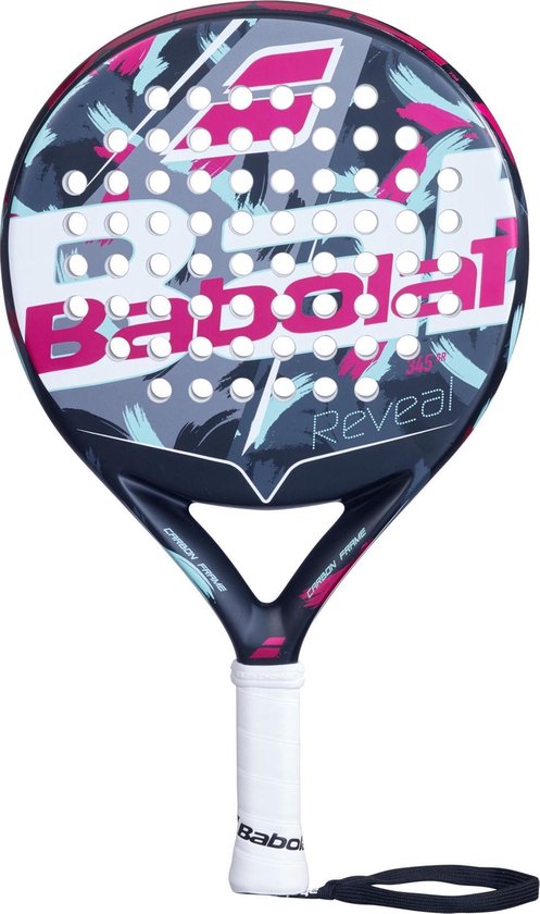 Babolat Padelracket Reveal - zwart,roze,grijs,blauw,wit | bol