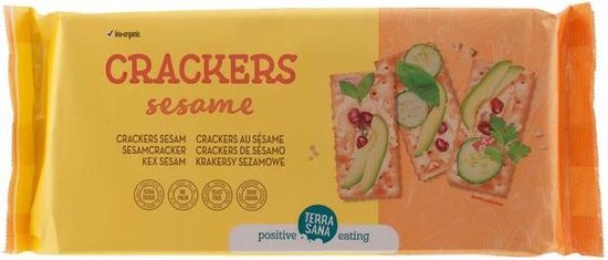 Terrasana Crackers Sesam | bol