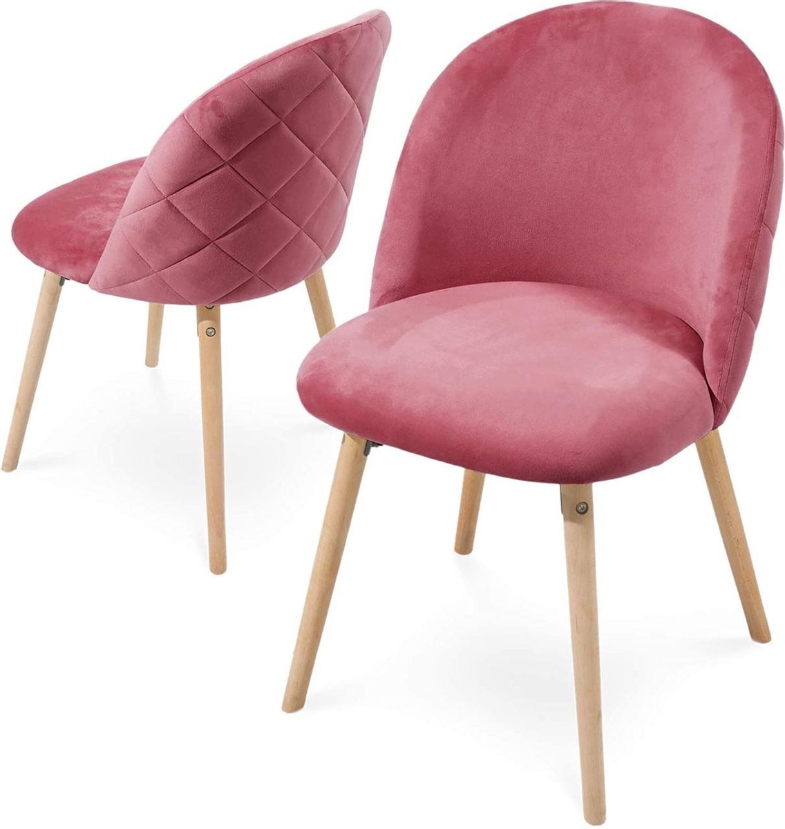 Trend24 - Eetkamerstoelen set van 2 - Stoelen eetkamer - Stoelen set ...
