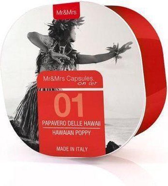 Mr&Mrs Fragrance Geurcapsules - Hawaian Poppy - Set van 2 stuks | bol.com
