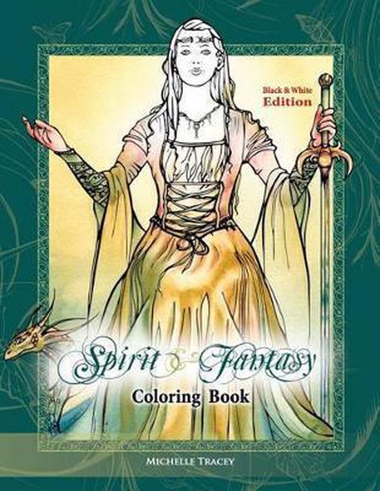Spirit & Fantasy Coloring Book, Michelle Tracey | 9780994515513 ...